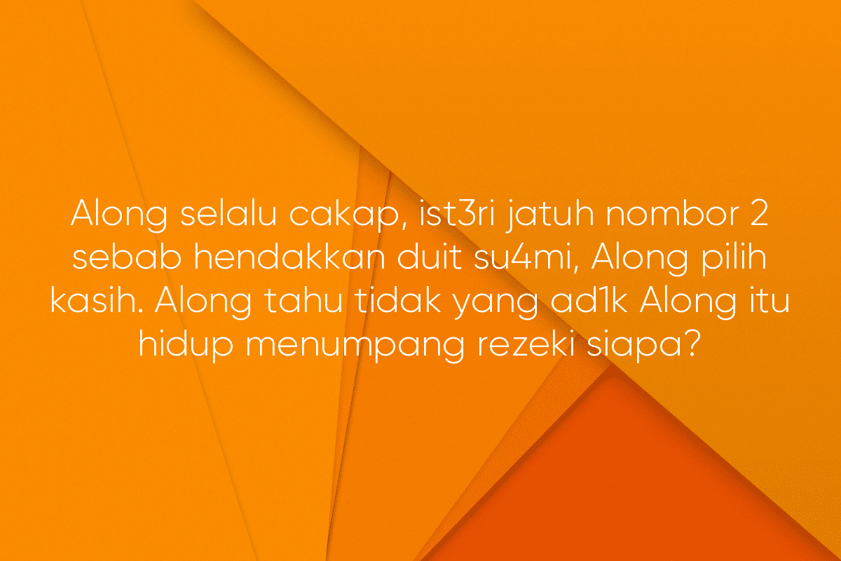 Surat Untuk Su4mi Iiumc